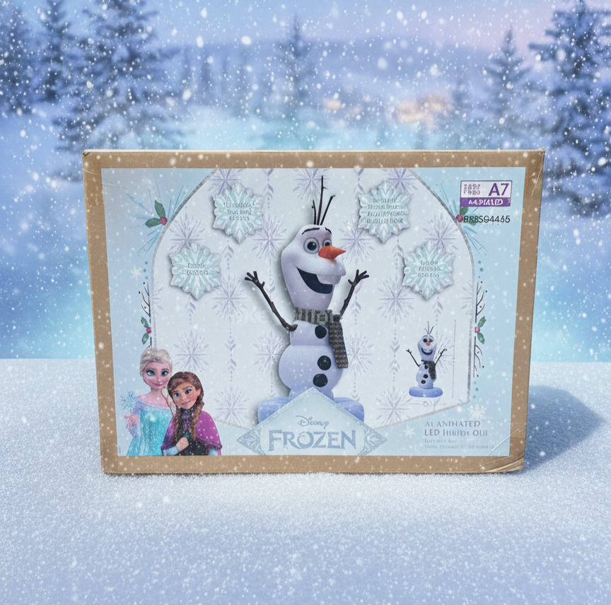 4 FT ANIMATED DISNEY OLAF FROM FROZEN CHRISTMAS PROP ANIMATRONIC | eBay