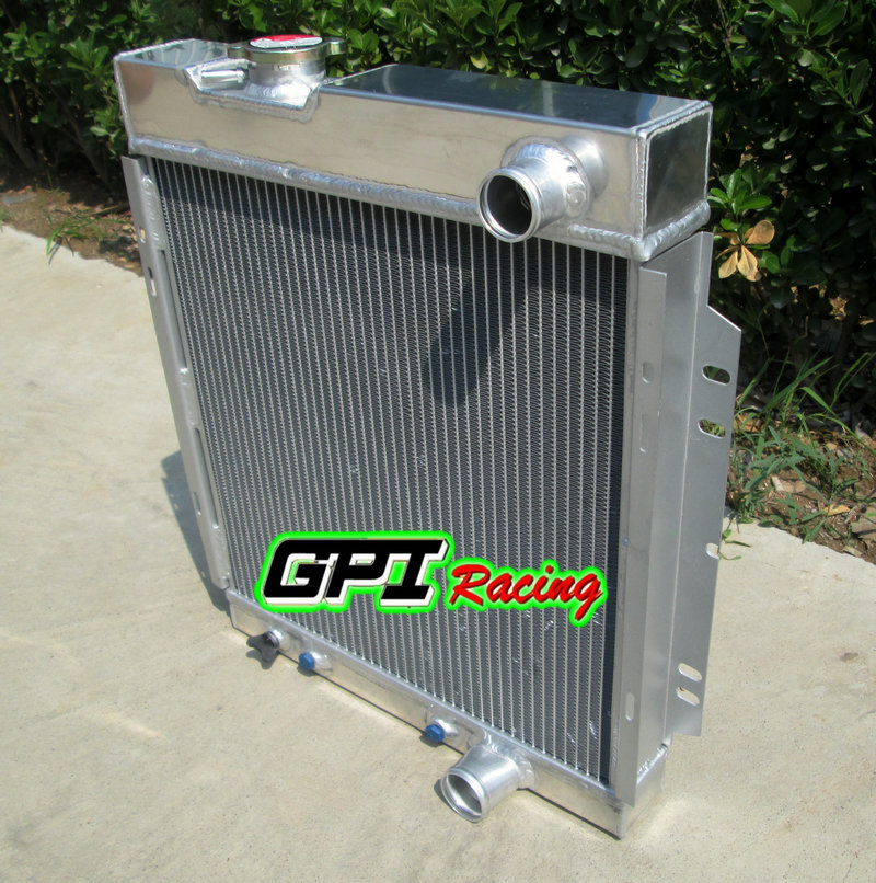 3 ROW Aluminum Radiator For Ford MUSTANG V8 289 302 WINDSOR 1964-1966 ...