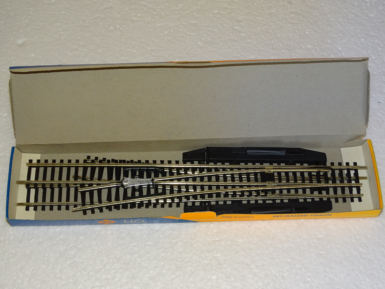 ROCO ( 4502 L 4503 R ) 2 AIGUILLAGES MANUEL GAUCHE/DROITE RAILS ...