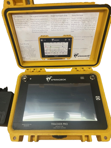 Springbok Tracker Pro Time Domain Reflectometer CFL TDR CATV TDR | eBay