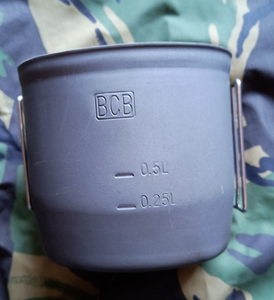 BCB CRUSADER MK2 COOKING SET - multi fuel stove & Cup/Mug (postage ...