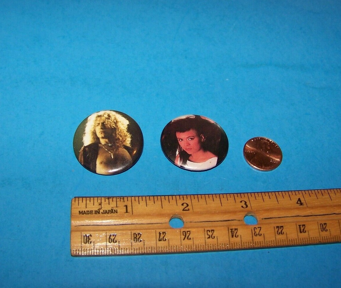 Mixed Lot of ( 2 ) Vintage 1980's Buttons Rock N Roll Buttons | eBay