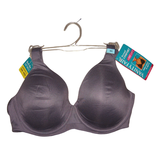 Vanity Fair Bra 38C Rare Blue Full Coverage Beyond Comfort Light Lift ...