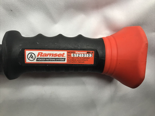***Ramset HammerShot 0.22 Caliber Single Shot Concrete/Steel Tool ...
