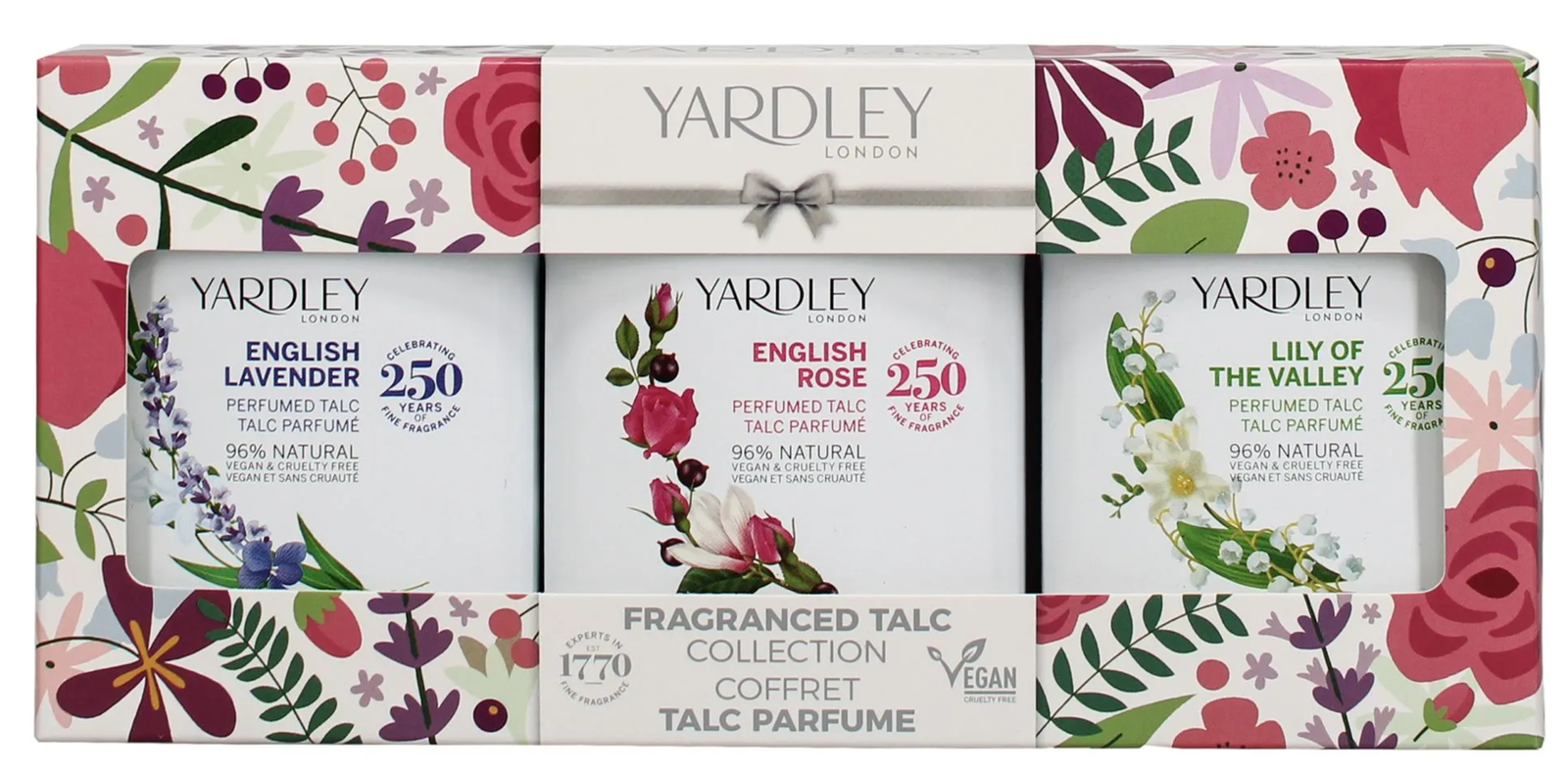 Yardley+London+Talc+Trio+Set+-+Gifts+Set+for+Women+Christmas+Gifts+for ...