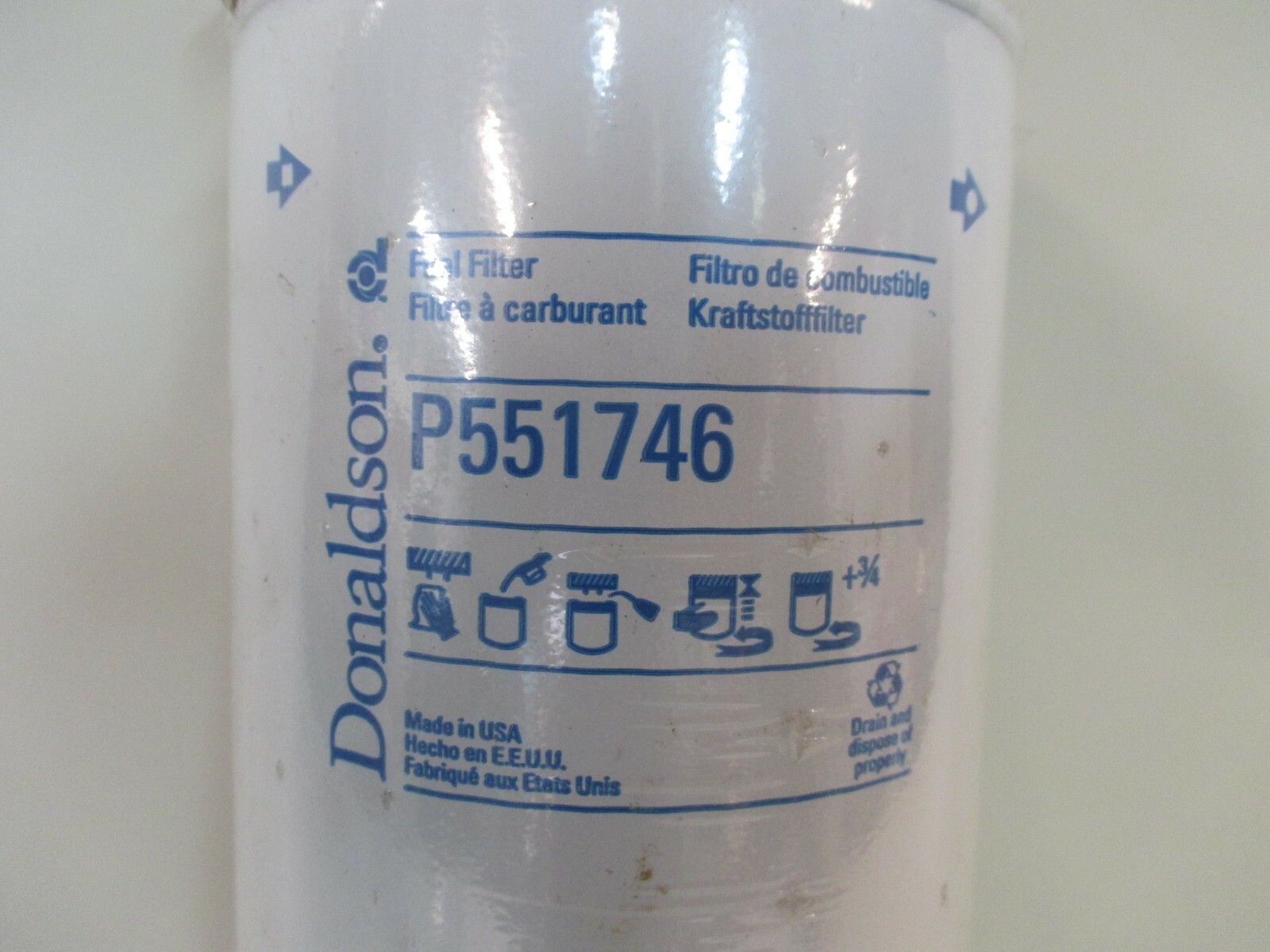 NEW GENUINE DONALDSON FUEL FILTER, WATER SEPARATOR (PN P551746) | eBay