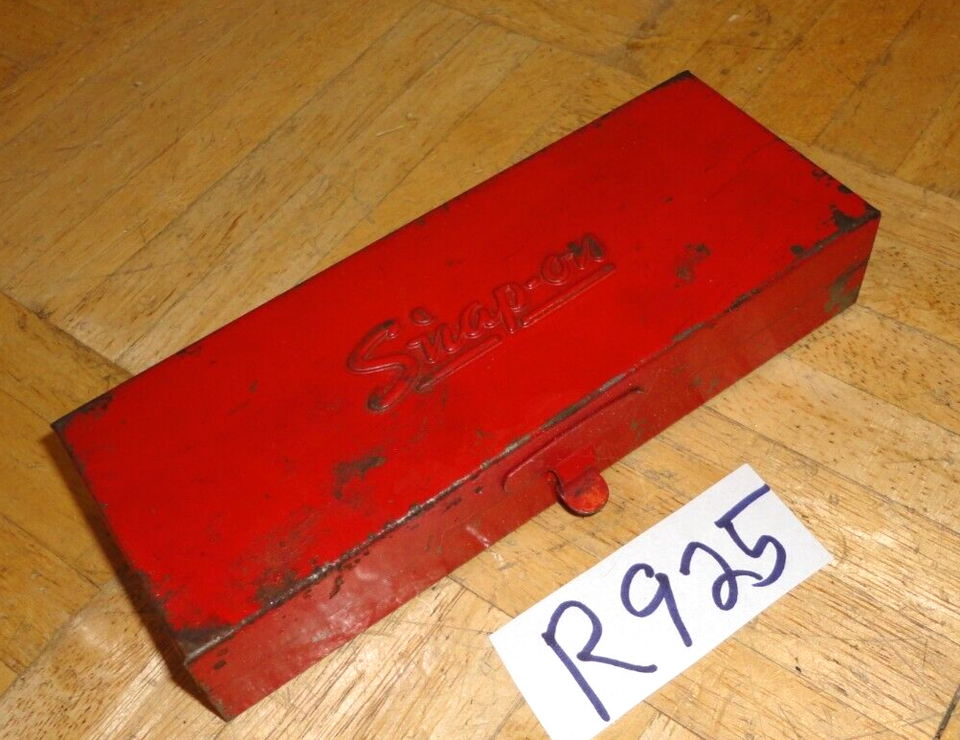 Snap-on Tools Small Red Metal Storage Box KRA-2B | S | Steel | 12in. x ...