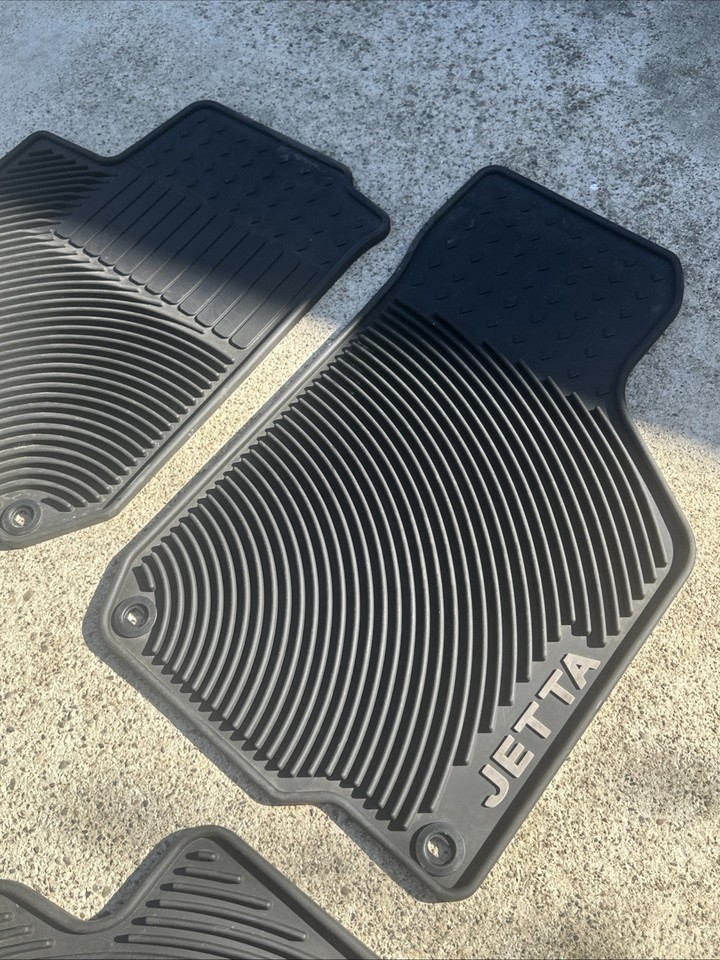 1999 - 2005 MK4 VW Jetta OEM Volkswagen Rubber Floor Mat Set | eBay