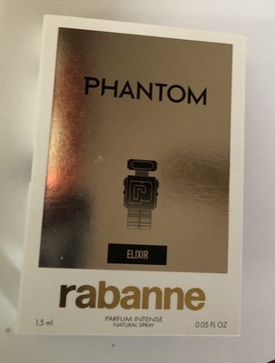Paco Rabanne Phantom Elixir Parfum Intense Spray Sample .05 oz. /1.5 ml ...