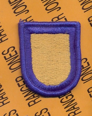 US Army 53rd Quartermaster Co. QM Airborne Rigger beret flash patch m/e ...