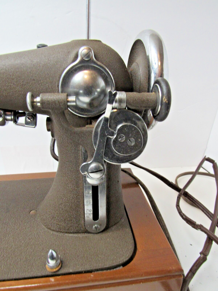 Vtg National Sewing Machine Rotary Model A W/ Case Serial 5B 76868 B ...