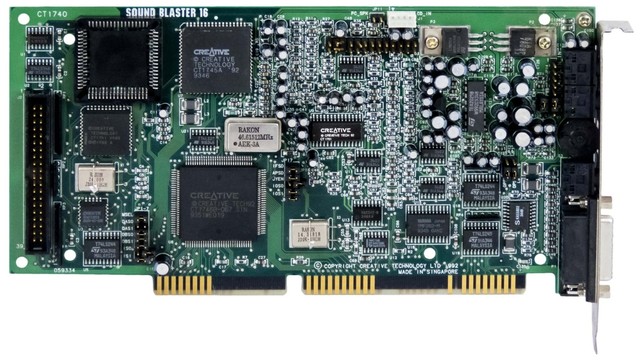 CT1740 Creative Labs Sound Blaster 16 Sb16 ISA Card for sale online | eBay