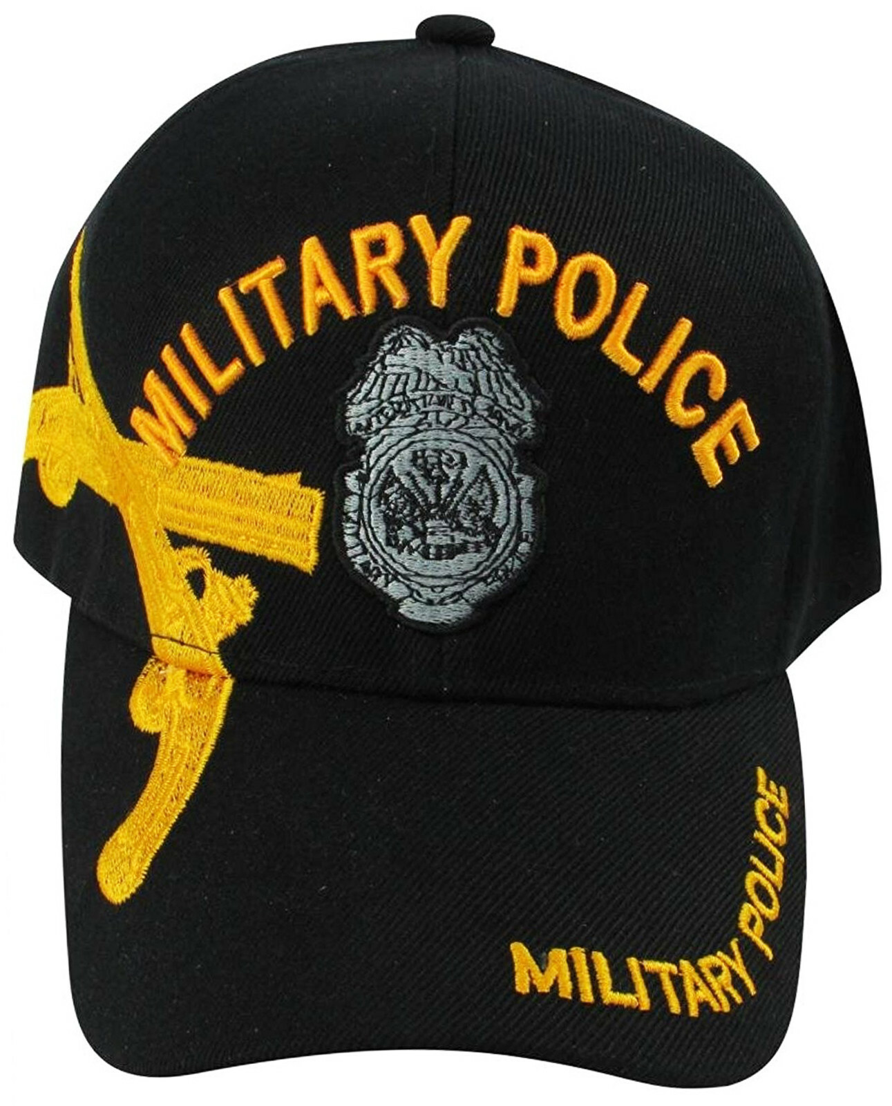 US ARMY Military Police Baseball Cap Black Military Hat with Emblem for ...