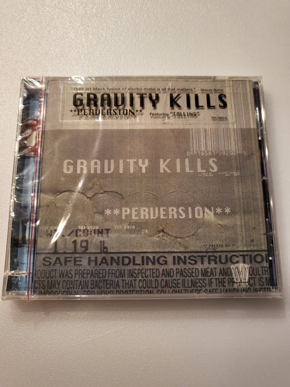 Perversion by Gravity Kills (CD, May-1998, TVT (Dist.)) 16581592025| eBay