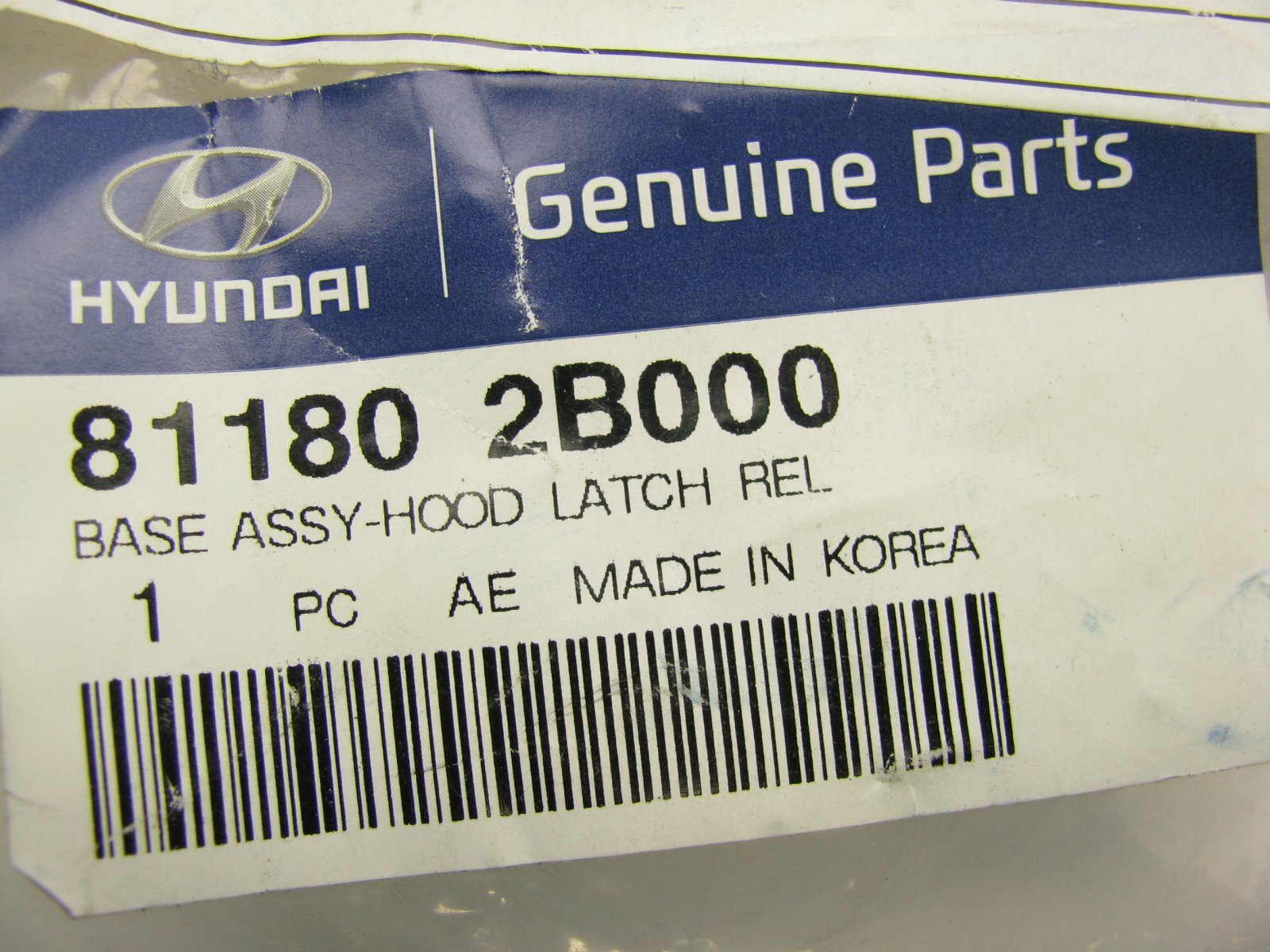 NEW GENUINE 811802B000 Hood Latch Release Handle Base OEM For Hyundai ...