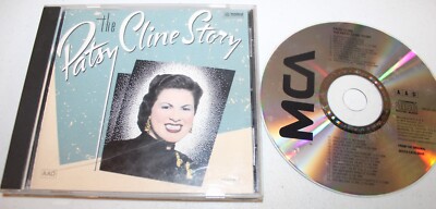 Patsy Cline - Patsy Cline Story (CD, 1990) I Fall To Pieces, Heartaches ...