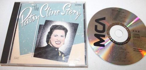 Patsy Cline - Patsy Cline Story (CD, 1990) I Fall To Pieces, Heartaches ...
