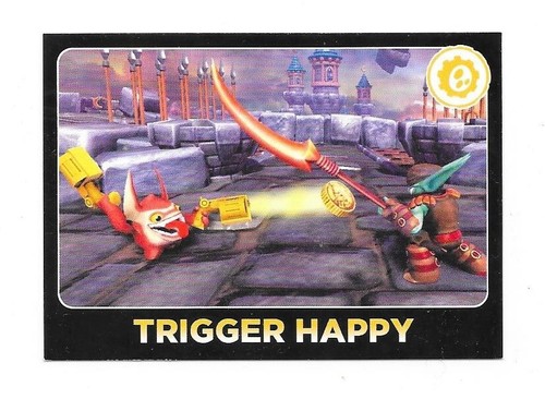 Carte - Skylanders Giants - N°049 - Trigger Happy - 2012 | eBay