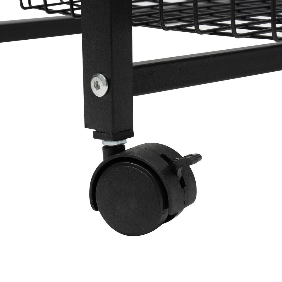 5-Tier Microwave Rack Bread Storage Kitchen Organizer Shelf W ...