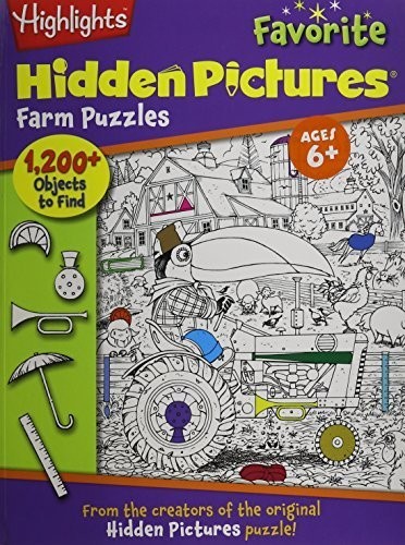 Highlights Hidden Pictures® Favorite Farm Puzzles (Favorite Hidden ...