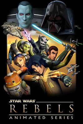 STAR WARS REBELS 11"x17" TV SERIES POSTER PRINT #17 | eBay