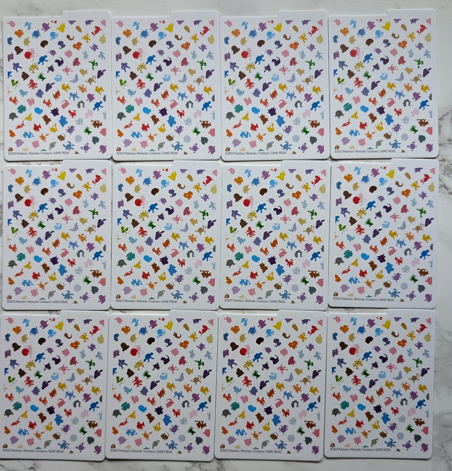 4 x Pokemon 151 Deck Dividers from the Elite Trainer Box ETB #2 | eBay UK