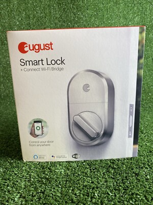 August Smart Lock + Connect Wi-Fi Bridge Open Box | eBay