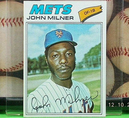 1977 TOPPS Baseball Card # 172 *** JOHN MILNER *** New York Mets | eBay