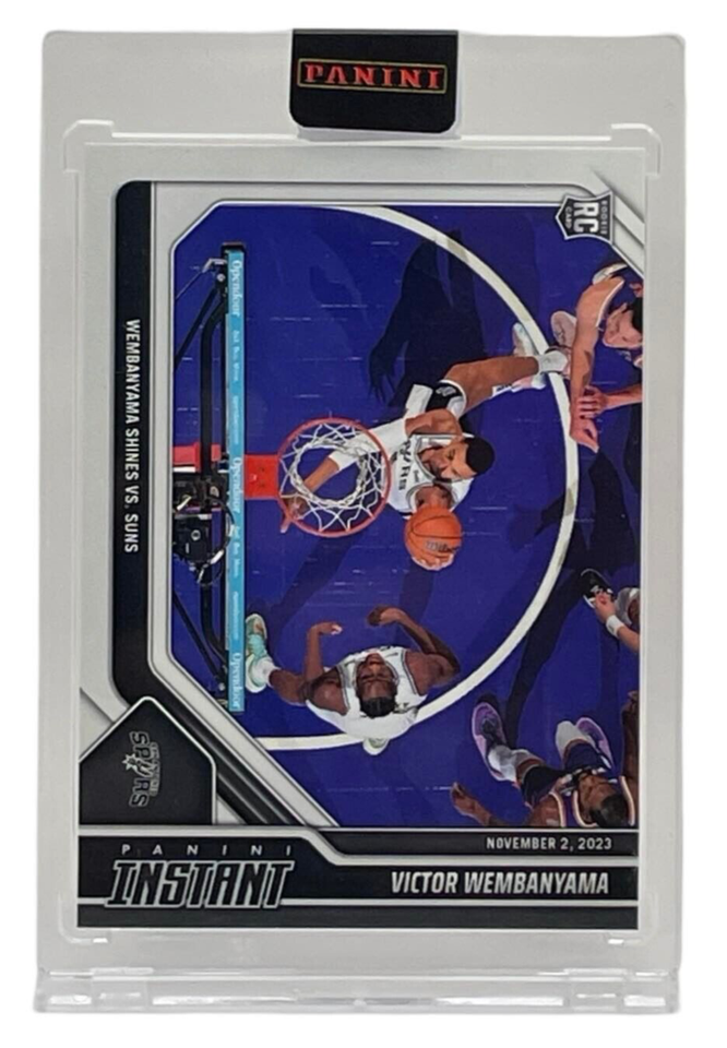 2023-24 PANINI INSTANT NBA #36 VICTOR WEMBANYAMA ROOKIE RC SP/6309 | eBay