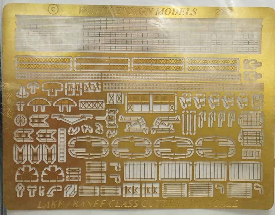 1/700 Lake Class Cutter/Banff Class Sloop photo etch White Ensign UK ...