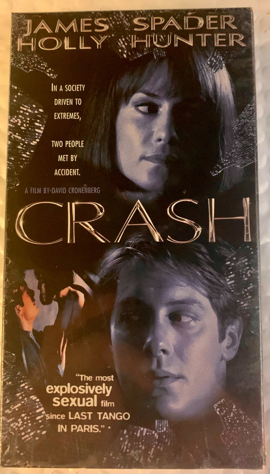 Crash VHS FineLine Features 1997 R Cronenberg Rare Version w Spader ...