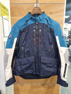 GENUINE BMW MOTORRAD GS RALLYE GTX GORE TEX MOTORCYCLE JACKET SIZE - 54 ...