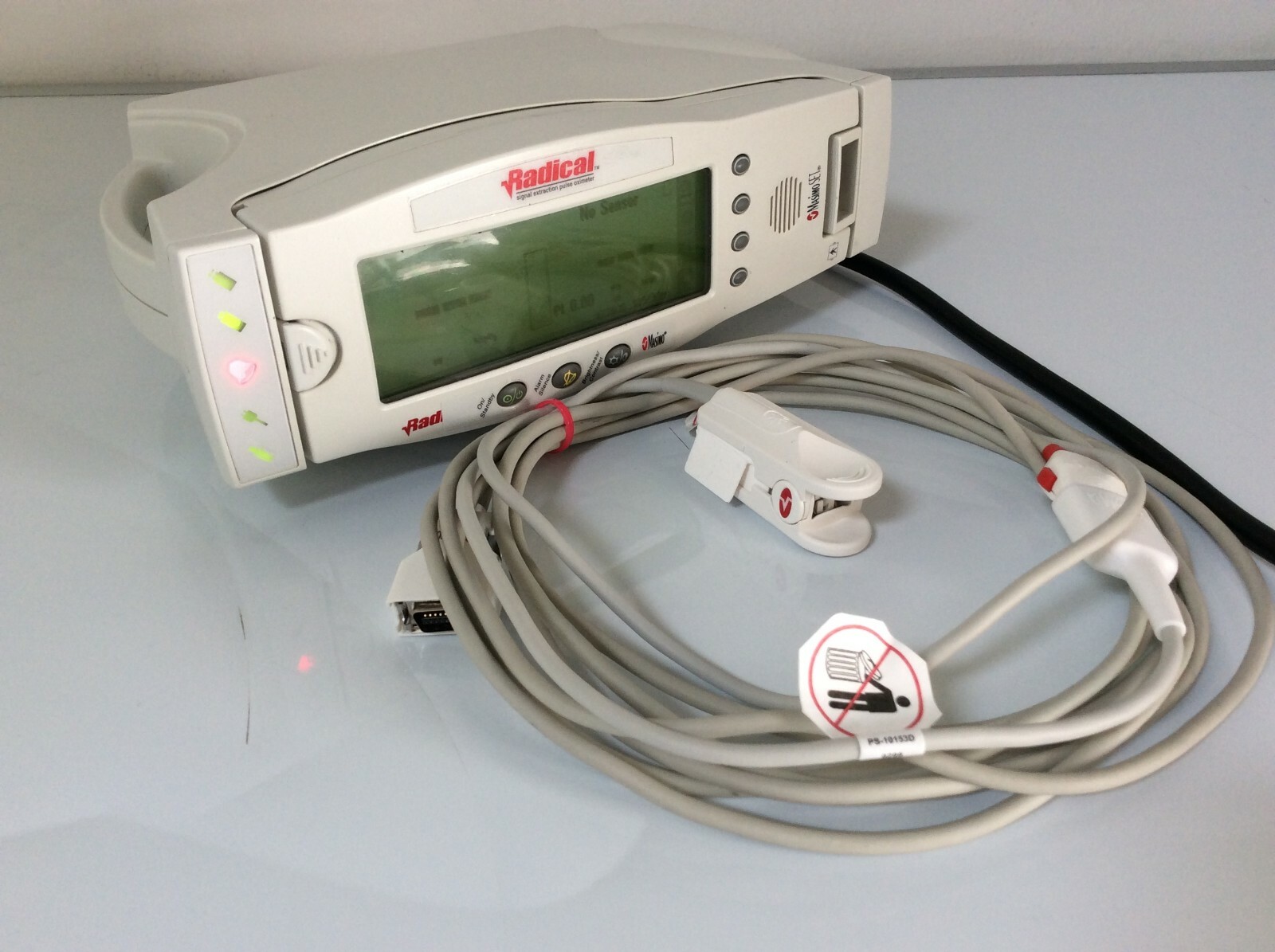 USED Masimo Datex Ohmeda Radical Signal Pulse Oximeter V4 with SpO2 ...