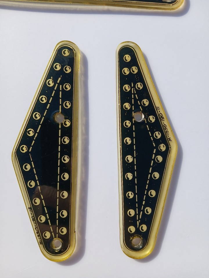 Original Bally CENTAUR Pinball Plastics (4 Pieces) | eBay