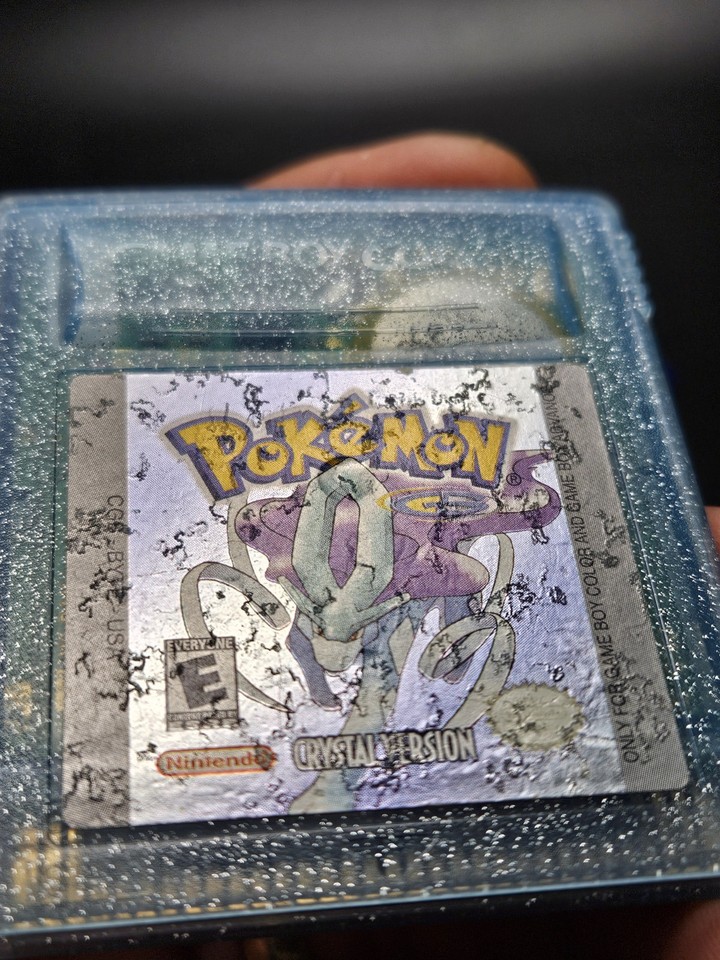 Pokemon: Crystal (Game Boy Color, GBC) Authentic - TESTED & WORKS | eBay