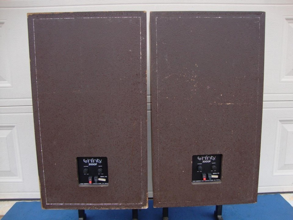 Awesome Infinity 3000P 3-Way Floor Speakers - Reconditioned Vintage | eBay
