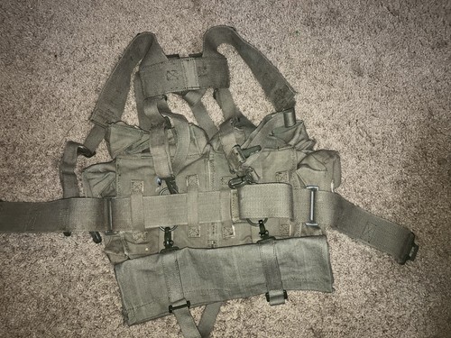 Genuine Original SADF Pattern 70 Webbing Belt Kidney Pouches And ...