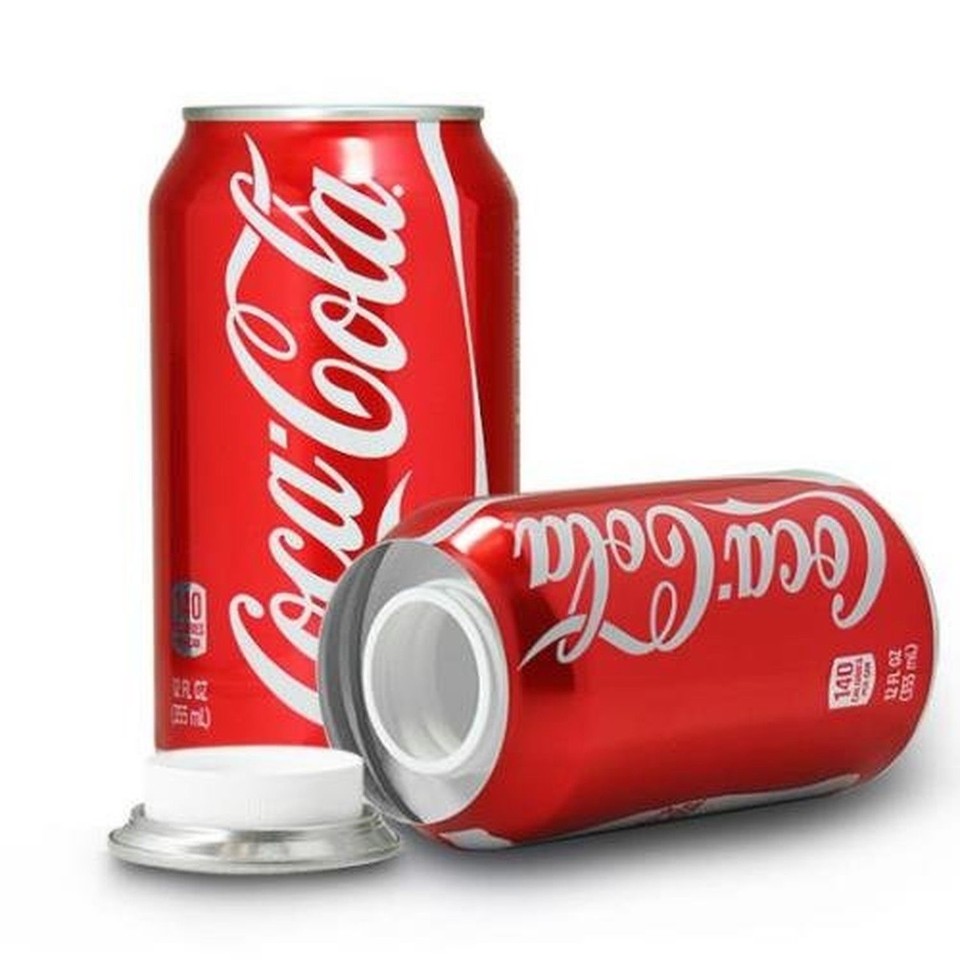 COLA DRINK CAN BOTTLE STASH SAFE HIDDEN DIVERSION SECRET HIDING CAR ...