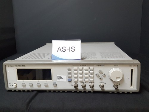 Agilent 81104A : 80 MHz Pulse-/ Pattern Generator, AS-IS (2168) | eBay