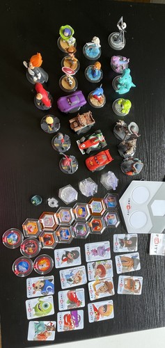 Disney Infinity lot With game pad, figures, discs , cards crystals | eBay