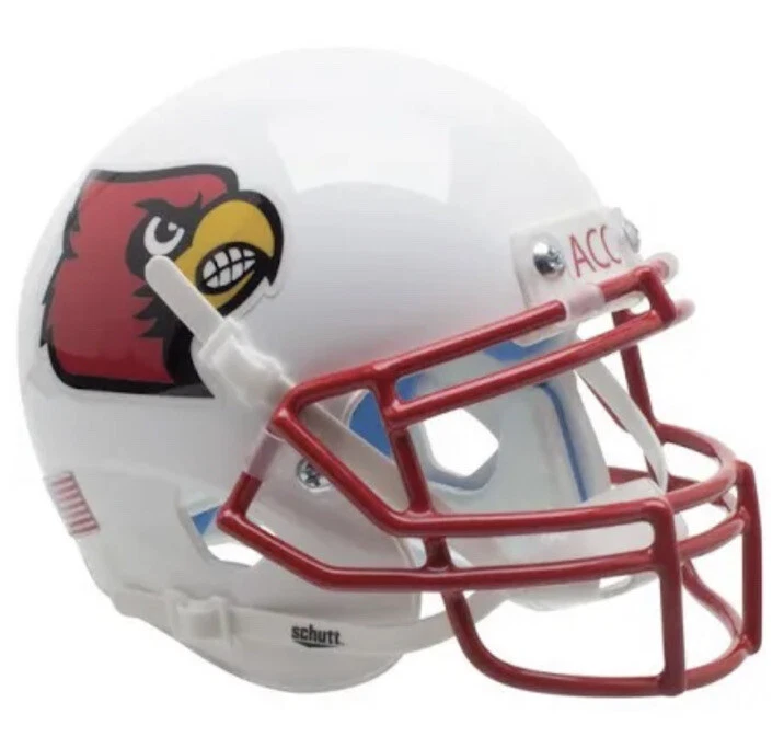 Louisville Football Helmet New Black