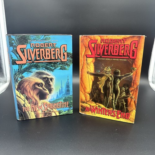 Robert Silverberg At Winter's End (HC/DJ, 1988) The New Springtime (HC ...
