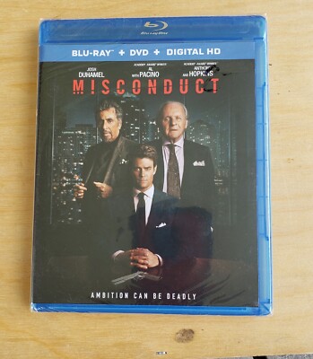 Misconduct (2015) New Sealed Blu-ray/DVD Al Pacino | eBay