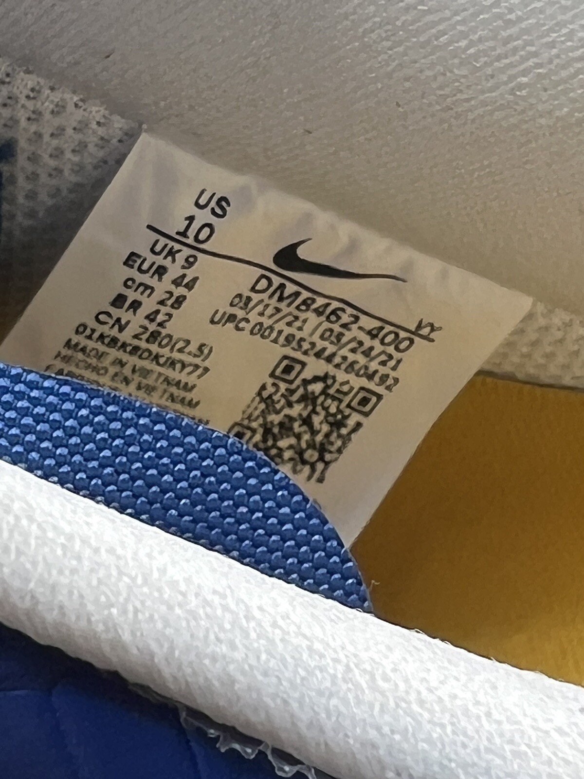 Nike Air Force 1 Low SP Undefeated Dunk Vs AF1 Men’s Size 10 (DM8462 ...