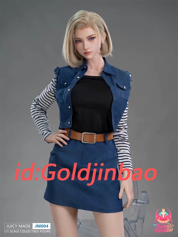Juicy Made Studio Android 18 Model Pre-order Lifesize 1/1 Silicone ...