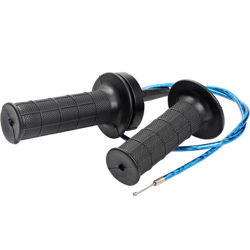 2PCS 7/8" Throttle Handle Grips Casing&Cable 50cc-125cc ATV Scooter ...