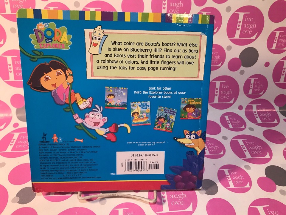 Dora's Colour Adventure! (Dora the Explorer) by Nickelodeon Board book ...