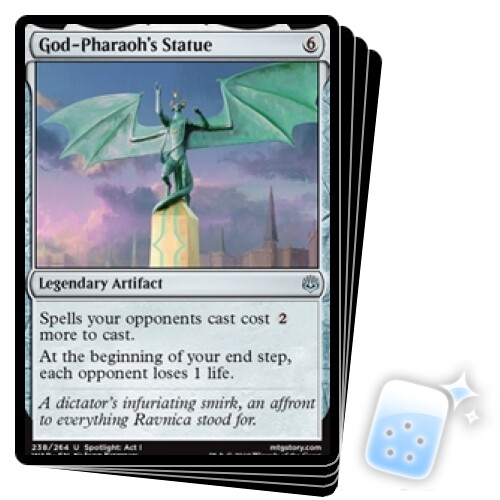 GOD-PHARAOH'S STATUE X4 War Of The Spark WAR Magic MTG MINT CARD | eBay