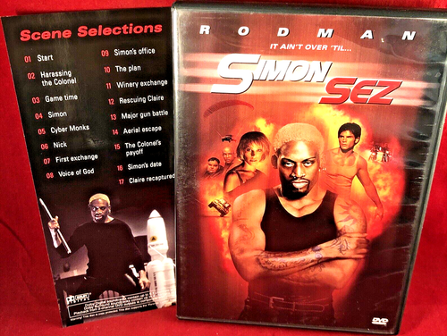 Simon Sez (DVD, 1999) *W/ Chapter Insert 43396043855 | eBay