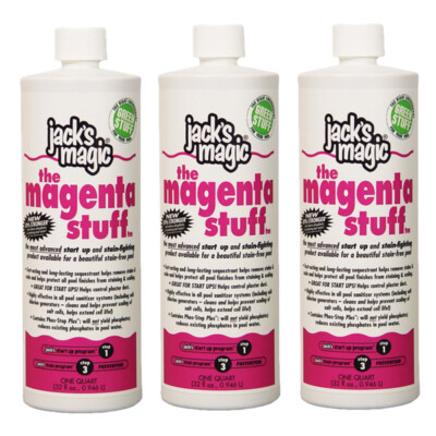 Jack's Magic The Magenta Stuff Metal Solution 32 oz - 3 Pack | eBay